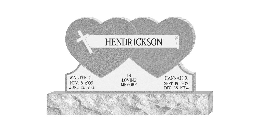 Heart Memorials – Tri County Monument Co., LLC